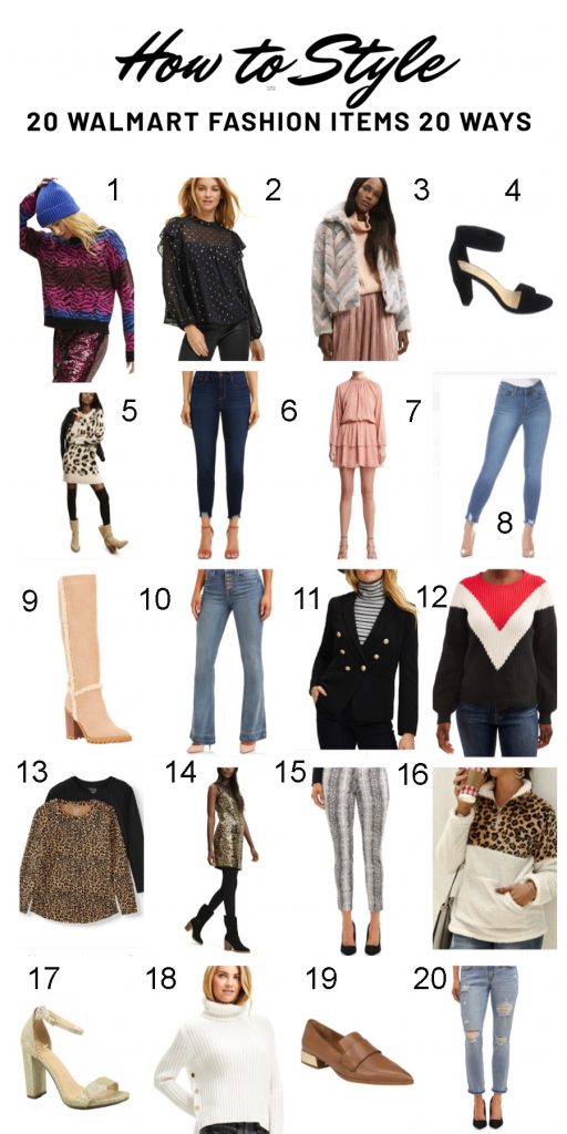 How to Style 20 Walmart Fashion Items 20 Different Ways |CC AND MIKE
