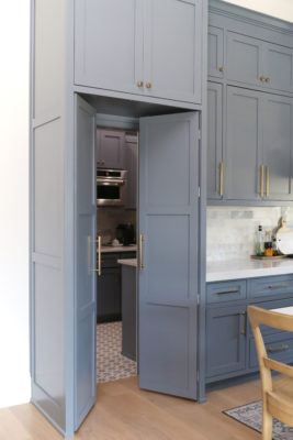 Hidden Pantry and Prep Kitchen - Carissa Miller Design Co.