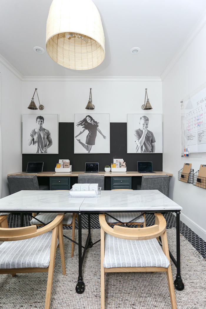 DIY Homework Room Reveal with CC+Mike! - Carissa Miller Design Co.